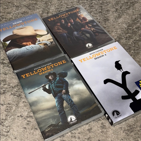 Paramount | Media | Nwt Yellowstone Seasons 4 Dvd Set | Poshmark